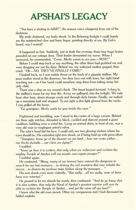 Atari 400 800 Xl Xe Gateway To Apshai Scans Dump Download