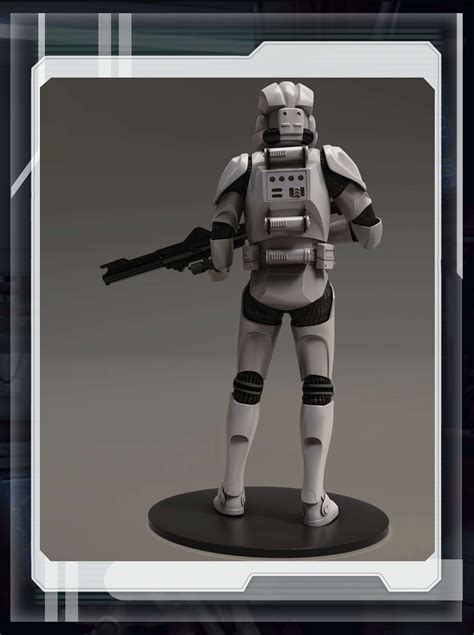 Star Wars 3d Printable Clone Trooper Engineer Figure By Thomas 125