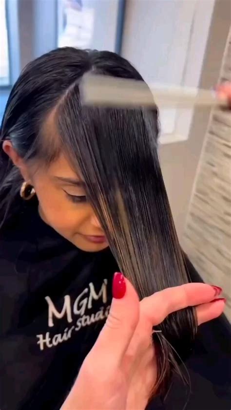 How To Cut Your Fringe Bangs At Home Step By Step Artofit