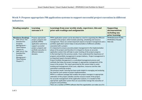 PM Application Systems For Successful Project Execution