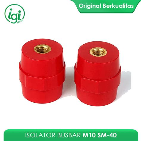 Isolator Busbar Holder Inscom Sm40 Insulator Bus Bar Listrik Sm 40 Lazada Indonesia