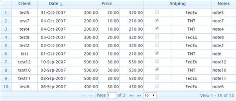 Jqgrid Only Displaying The Group Column Name Stack Overflow