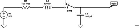 Power Electronics Behavior Of A Capacitor At Start Up Electrical Engineering Stack Exchange