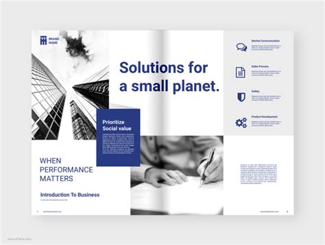 Brochure Template CorelDRAW ALFAERA CorelDRAW Templates Catalog
