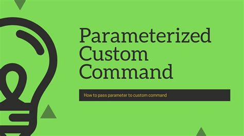 Splunk How To Add Parameter To Custom Command Youtube