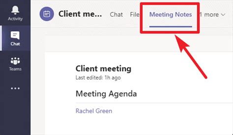 How To Use Meeting Notes In Microsoft Teams