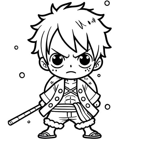 Chibiyi çiz 6 Boyama Sayfası Boyama Online