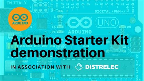 Distrelec Webinar Hands On With Arduino Arduino Starter Kit Demonstration