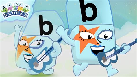 Spot Alphablock B Challenge Learn To Read Compilation Officialalphablocks Youtube