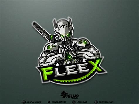 Fleex Team Game Logo Design Sports Logo Design Game Logo