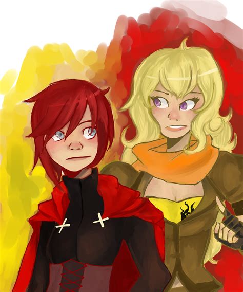 Ruby And Yang By XXFireMeetsIceXx On DeviantArt