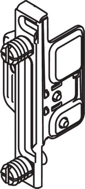 Front Bracket METABOX Left Side Quick Kitchens