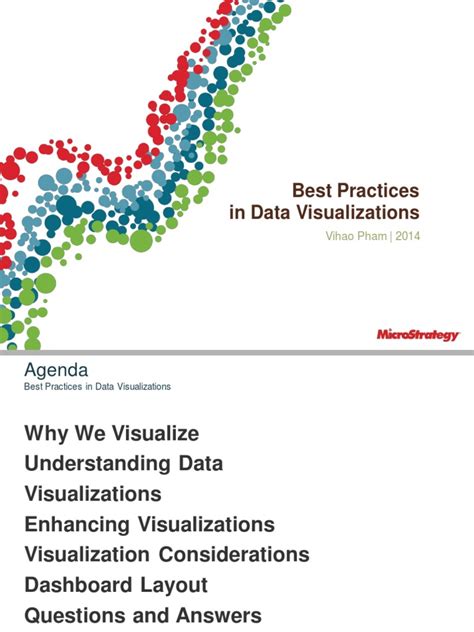 Best Practices In Data Visualizations Pdf Level Of Measurement Color