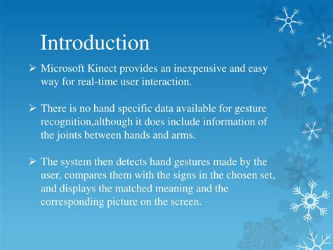 Ppt Multi Scenario Gesture Recognition Using Kinect Powerpoint Presentation Id1858629