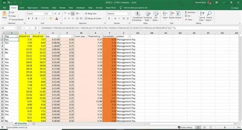 Develop Formula For Excel Spreadsheet Relating To Time Freelancer