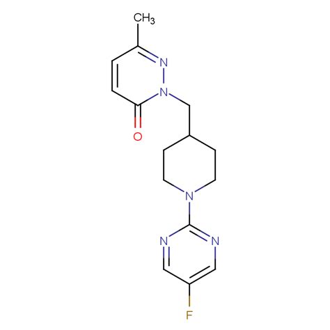 2 [[1 5 Fluoro 2 Pyrimidinyl 4 Piperidinyl]methyl] 6 Methyl 3