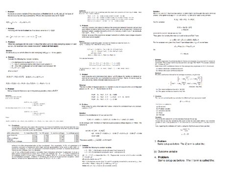 Intro Econometrics Cheat Sheet Eco 3123 Studocu
