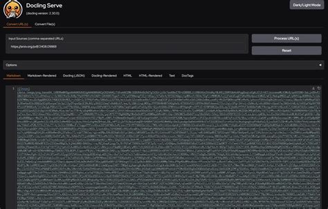 Running Docling As An Api Server Dev Community