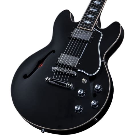 Полуакустическая гитара GIBSON 2016 MEMPHIS ES-339 SATIN EBONY