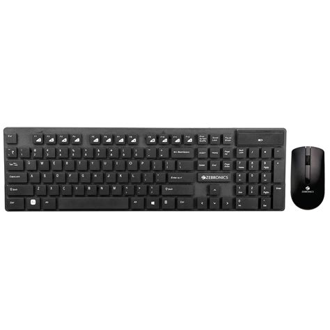 Zebronics Zeb Companion 102 Wireless Keyboard And Mouse Combo At Debra Waddell Blog