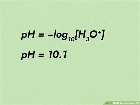3 Ways To Calculate PH WikiHow