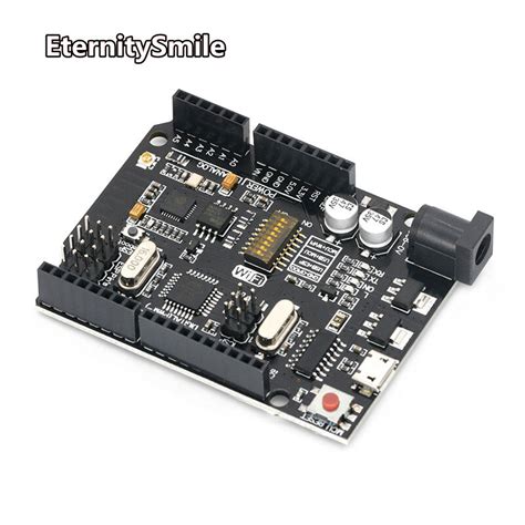 Uno Wifi R3 Atmega328p Esp8266 Memoria De 32mb Usb Ttl Ch340g