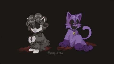 Cat Nap Baba Chops Poppy Drawing Cat Nap Art Reference