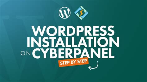 How To Install Wordpress On Cyberpanel Easily Along With Domain And Free Ssl Youtube