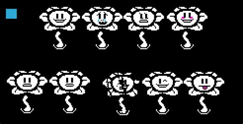 Flowey Sprites Pixel Art Maker