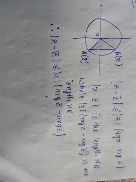 If Z Is A Complex Number Such That Arg Z Z Arg Z Z Z Then