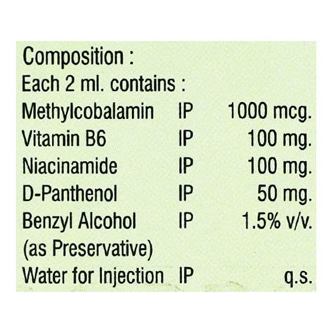 Buy Mecostal Forte Injection 2ml Online At Upto 25 Off Netmeds