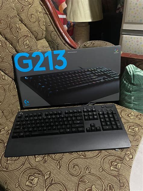 Logitech G213 Prodigy Rgb Gaming Keyboard Computers And Tech Parts And Accessories Computer