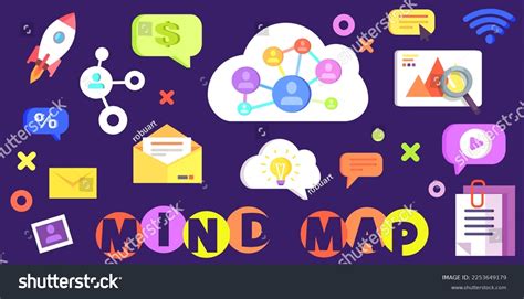95 Mind Map Organizer Stock Vectors And Vector Art Shutterstock