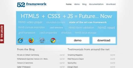 16 Best HTML5 Frameworks For Rapid Development Code Geekz