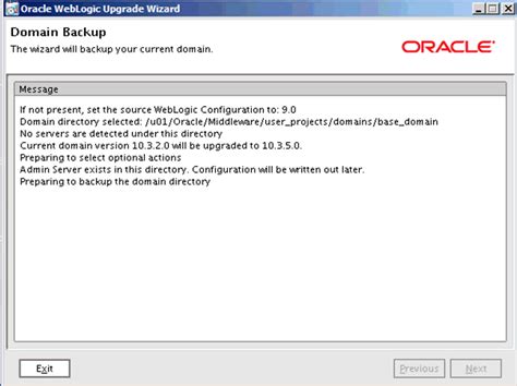Upgrading To Weblogic Version 10350