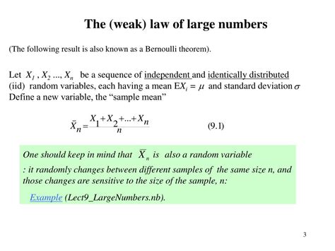 Ppt Law Of Large Numbers Central Limit Theorem Confidence Interval Powerpoint Presentation