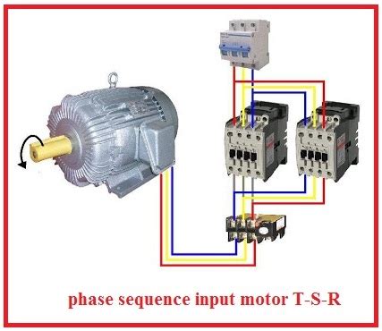 Forward Reverse Three Phase Motor Wiring Diagram Non Stop Engineering
