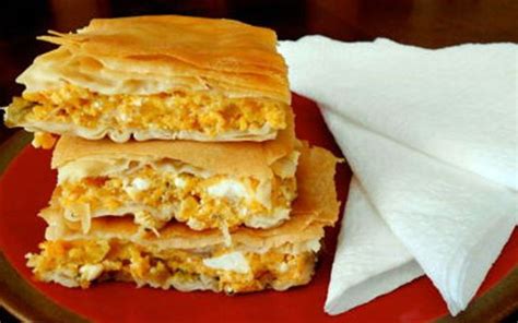 Κολοκυθοπιτα με κιτρινη κολοκυθα Κολοκύθα Ιδέες για φαγητό Συνταγές για φαγητά