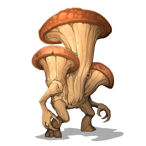 Artstation Mushroom Giant モンスターデザイン モンスター 怪物