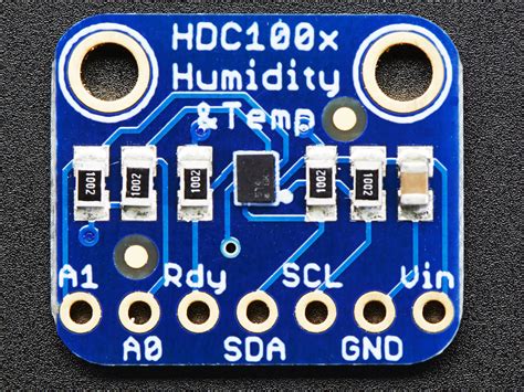 Pinouts Adafruit Hdc1008 Temperature And Humidity Sensor Breakout Adafruit Learning System