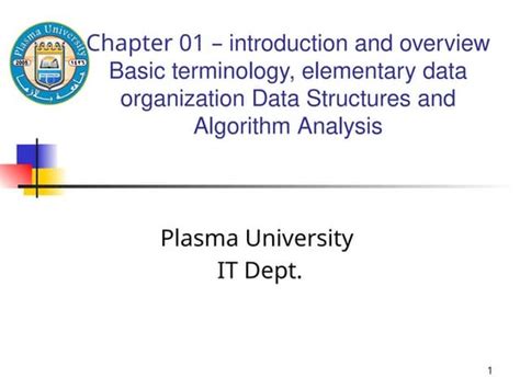 data structures and algorithm module 1 pptx