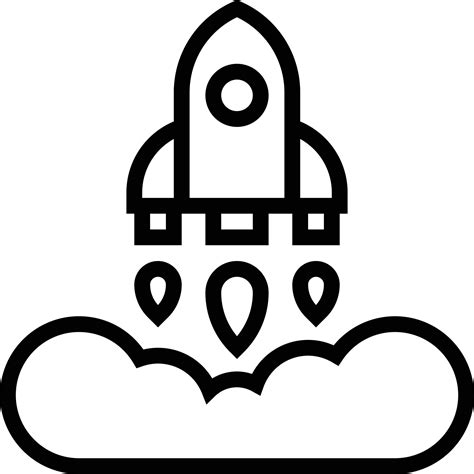 Launch Startup Deployment Software Development Outline Icon 14243746 Vector Art At Vecteezy