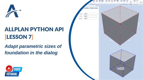 learn allplan python api video tutorial
