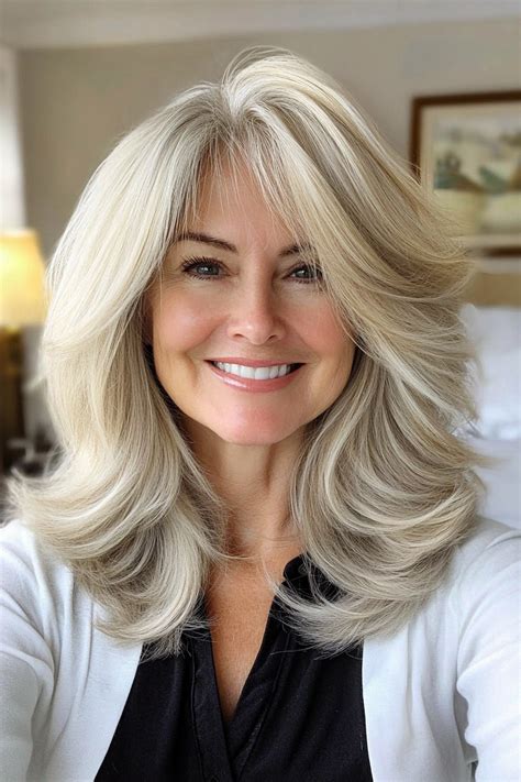 28 Crazy Good Layered Hairstyles For Older Women In 2024 Creativebooster