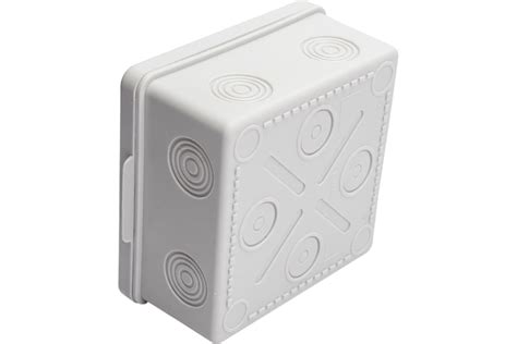 Распаячная коробка TDM ELECTRIC ОП 100x100x55мм, крышка, IP54, 8вх ...