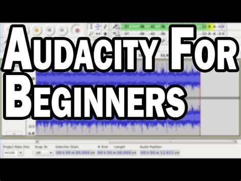 Free Video Audacity Tutorials From YouTube Class Central