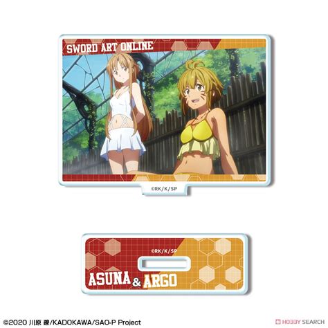 劇場版 ソードアート・オンライン プログレッシブ 冥き夕闇のスケルツォ ミニアクリルスタンド デザイン18 アスナandアルゴb