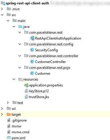 Securing REST APIs With Client Certificates Blog Pavelsklenar