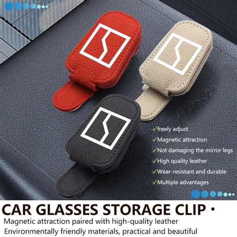 Soporte Universal Para Gafas De Coche Colgador De Clip Para Gafas