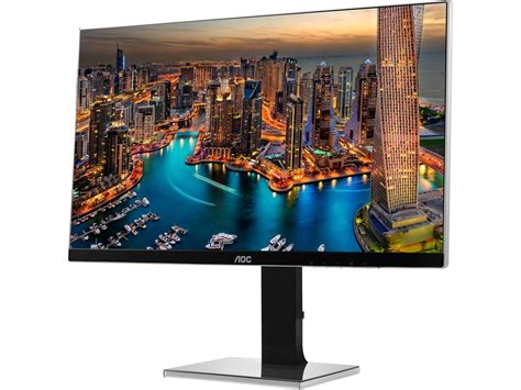 AOC 27 60 Hz IPS UHD 4K UHD Professional IPS Monitor 5 Ms 3840 X 2160 4K D Sub DVI HDMI
